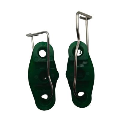 Cina 400 PCS XS-A10 S-Type Clamps per cavi in acciaio inossidabile per cavi in nylon resistenti ai raggi UV in vendita