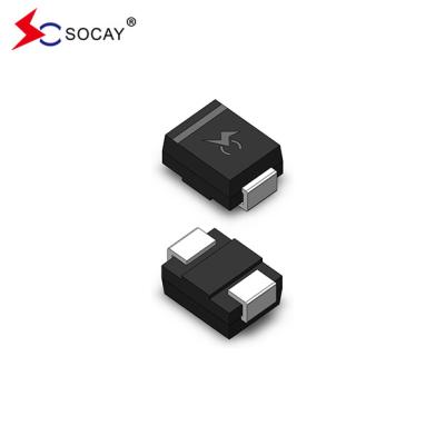 中国 5V 表面マウント TVS ダイオード SMBJ5.0A, 600W 単方向 臨時電圧抑制器 販売のため