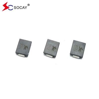 中国 迅速な配達時間 SOCAY 58V 二方向テレビSダイオード 5.0SMDJ58CA IPP53.95A IR 5μA 販売のため