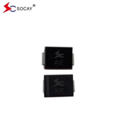 中国 ESD抑制器 TVSダイオード 28ボルト 5uA DO-214AA-2 SMBJ SMBJ28ACA SOCAYブランド 販売のため