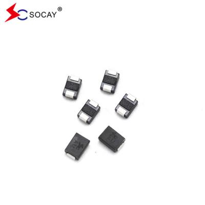 中国 TVS ダイオード SOCAY 5VWM 9.2VC DO214AA SMBJ5.0A SMBJ5.0CA 保護装置 販売のため