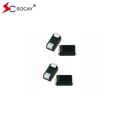 Cina Socay SMA Package Schottky Barrier Rectifiers SS310A con tensione di blocco 100V in vendita