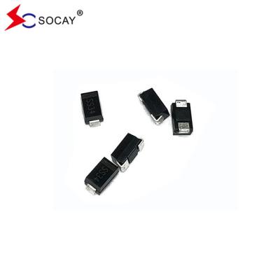 Cina 100A Corrente di sovratensione di picco Diodo Schottky SS38A in DO-214AC pacchetto per prestazioni di circuito stabile in vendita