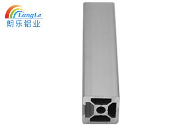 Cina l'argento di 20*20mm anodizzato ha espulso scanalatura di alluminio di T per la lunghezza di CNC 50-6000mm in vendita