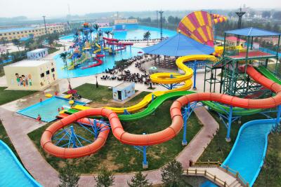 中国 商業多彩な管水公園は子供の娯楽のための装置を滑らせます 販売のため