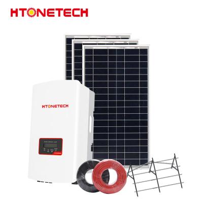 Cina Sistema solare ibrido su rete da 1000W per la casa 550wp pannello batteria in vendita