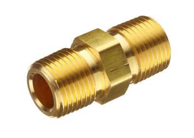 Cina I montaggi d'ottone/diritto di CNC accessori per tubi stregano il capezzolo riducentesi maschio in vendita