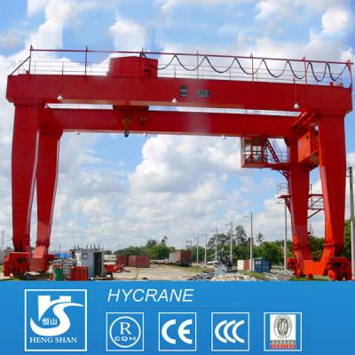 China Mobile Double Girder Hydraulic Hook 50 ton Gantry Crane Price for sale