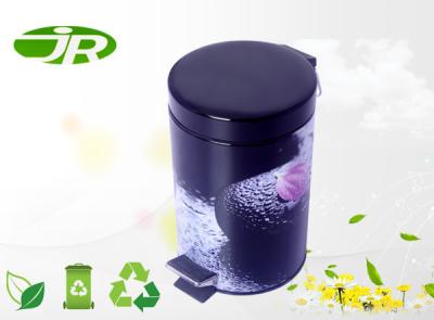 Cina Recipienti all'aperto di verde a pedale dei secchi della spazzatura del bagno con i coperchi uno spruzzo da 3 litri in vendita