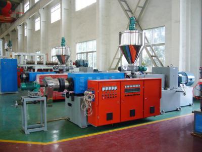 Cina Espulsore gemellato della plastica della vite della macchina di plastica di pelletizzazione di Caldo-Taglio del PVC in vendita