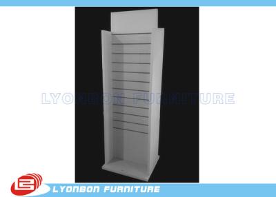 Cina Dipinga gli accessori bianchi finiti per il negozio, 600mm * 400mm * 1700mm dell'esposizione di Slatwall in vendita