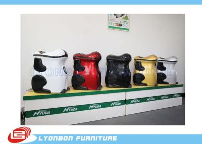 Cina L'esposizione al minuto durevole verde presenta l'iso di legno del MDF per la presentazione degli strumenti in vendita