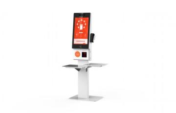 27 Inch Self Order Payment Kiosk Machine For McDonalds KFC Restaurant Cafe Shop 3