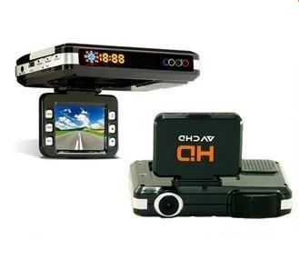 中国 GPS 車の dvr のレコーダーはレーダーの探知器および gps の運行を結合しました 販売のため