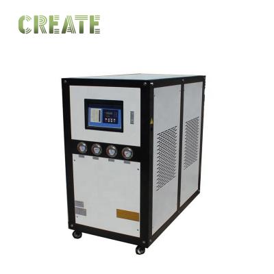 Cina Refrigeratore a ricircolo raffreddato ad acqua del controller del refrigeratore d'acqua industriale da 5 HP in vendita