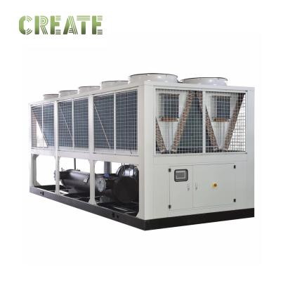 Cina Refrigeratore d'acqua industriale in plastica Refrigeratore per compressore d'aria Scroll da 50 tonnellate in vendita