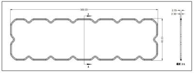 China Lente de alumbrado público LED de alta eficiencia con lente de ángulo de haz ancho SMD7070 22IN1 TYPE3 en venta