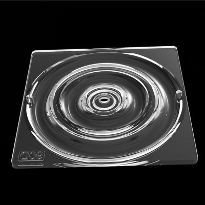 China PC 90 Degree 2 Ring LED Street Light Lens With Excellent Light Distribution for sale