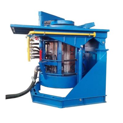 Chine Automation inclinant 1 Ton Industrial Metal Melting Furnace à vendre