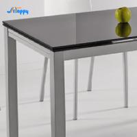 Quality 1700mm Length Extendable Glass Table Easy To Clean For Home Use DT-914-110 for sale