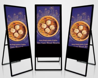 China LED Backlit Rotatable Digital Signage Providing 360 Degree Rotation and Bright Display for Eye Catching Advertisements for sale