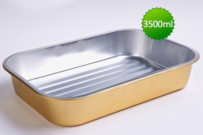 China caja sellada rectangular del papel de aluminio 3500ml en venta