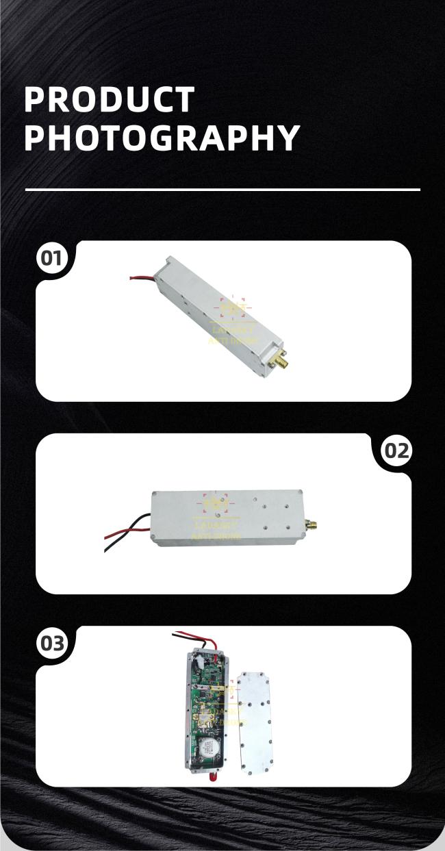 1.5GHZ 50W GaN Module for Anti Drone System Counter Fpv Custom anti drone system RF module PA module power amplifier anti drone lora module anti fpv 5