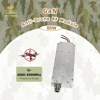 China 80W GaN Anti-Drone Module for DJI FPV Interference 4000-4900MHz for sale