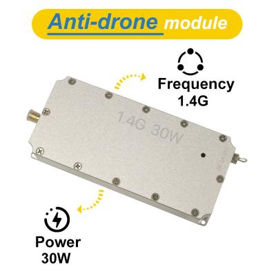 China 1.4G 30W LDMOS Drone Counter Module 1420-1450MHz 24-28V for sale