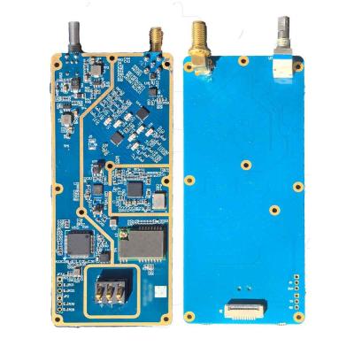 China Portable Drone Detector Board 12V AC 1.5km Range 300MHz-6GHz for sale