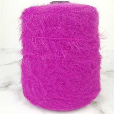 Chine Fil à tricoter doux 100 % nylon plume fantaisie poilu à vendre