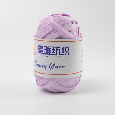 Chine Le ruban fait sur commande de raphia de rayonne bavardent l'emballage de papier de métier de crochet à vendre
