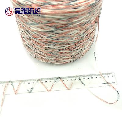 Chine L'espace tressé multiple teint bavardent le tricotage de fil du coton 30%Nylon de 70% à vendre