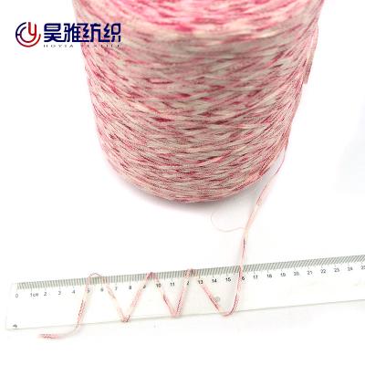 Chine L'espace tressé multiple teint bavardent le tricotage de fil du coton 30%Nylon de 70% à vendre