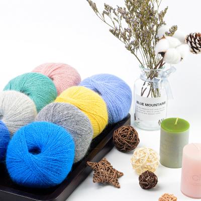 Chine 2/16nm Mink Hair Yarn Angora Crochet Luxe utilisé pour le tricotage de sacs Pp à vendre