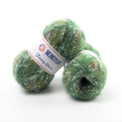 Chine 1/3.1NM 16% nylon 42% acrylique 42% laine pelucheuse fil brossé pour débutants à vendre