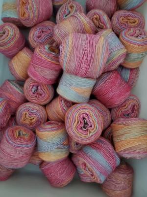 Chine 10% de laine 35% de coton 55% de fil acrylique 1/2.3NM pour le pull écharpe chapeau tricotage à la main à vendre