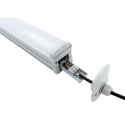 China 100LM/W Office LED Tri Proof Light Duurzaam Koppelbaar Waterdicht Te koop