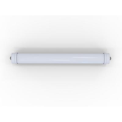 China 4FT Dampdichte LED Tri Proof Lichtarmatuur Koppelbaar Multifunctioneel Te koop