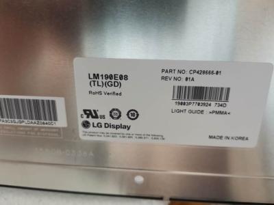 중국 LM190E08-TLGD LG 디스플레이 19.0 " 1280(RGB)×1024 300 cd/m2 산업적 LCD 디스플레이 판매용