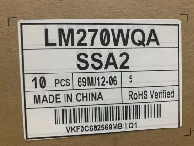 중국 LM270WQA-SSA2 LG 디스플레이 27.0 " 2560(RGB)×1440 400 cd/m2 산업적 LCD 디스플레이 판매용