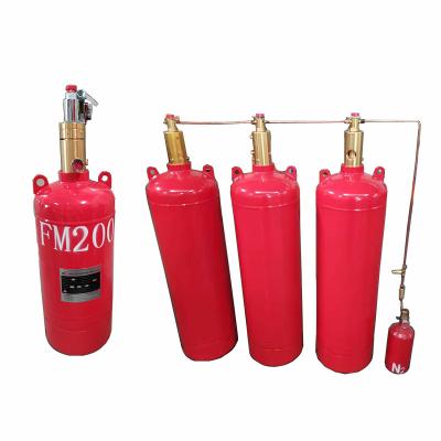 Cina FM200 rosso sistema antincendio per agenti puliti per temperature comprese tra 0 e 50 °C in vendita