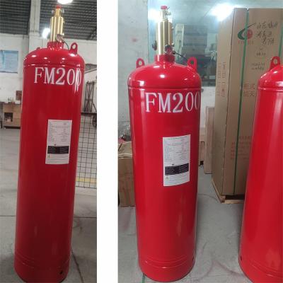 Cina FM200 rosso sistema antincendio per agenti puliti per temperature comprese tra 0 e 50 °C in vendita