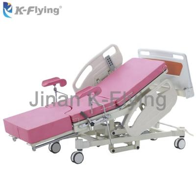 China Cama elétrica de nutrição elétrica da entrega da cama da ginecologia obstétrico de aço portátil à venda