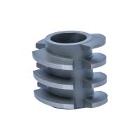Quality 10mm - 300mm Steel Buss Twin Screw Elements With Hard Chrome Plating For Food Producing for sale