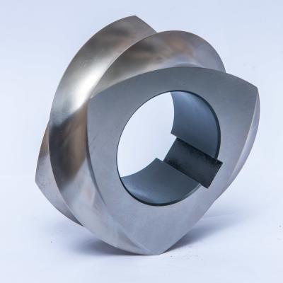 HRC58 - HRC62 Screw Elements Extruder Segments Wear Resistant Covey Screw