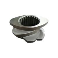 Quality 316L Heat Treatment Kneading Block 0.02mm Tolerances Reverse Pumping Extruder Components for sale