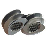 Quality Dia 10mm Compression Elements Vacuum Hardening Twin Screw Elements For Rubber Industry for sale