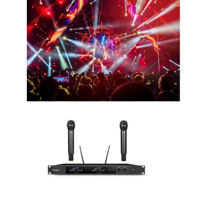 Cina Sistema/cuffia avricolare/supporto senza fili Mic 165ft Bietrun del microfono di risvolto di frequenza ultraelevata Lavalier in vendita