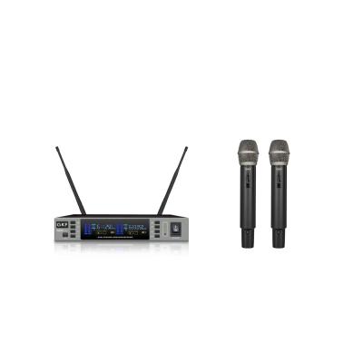Cina Sistema dinamico tenuto in mano senza fili del microfono di frequenza ultraelevata adatto ad aule delle scatole di KTV in vendita
